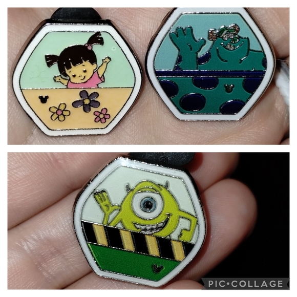 Disney | Accessories | Disney Trading Pins Boo Sully And Mike Limited ...
